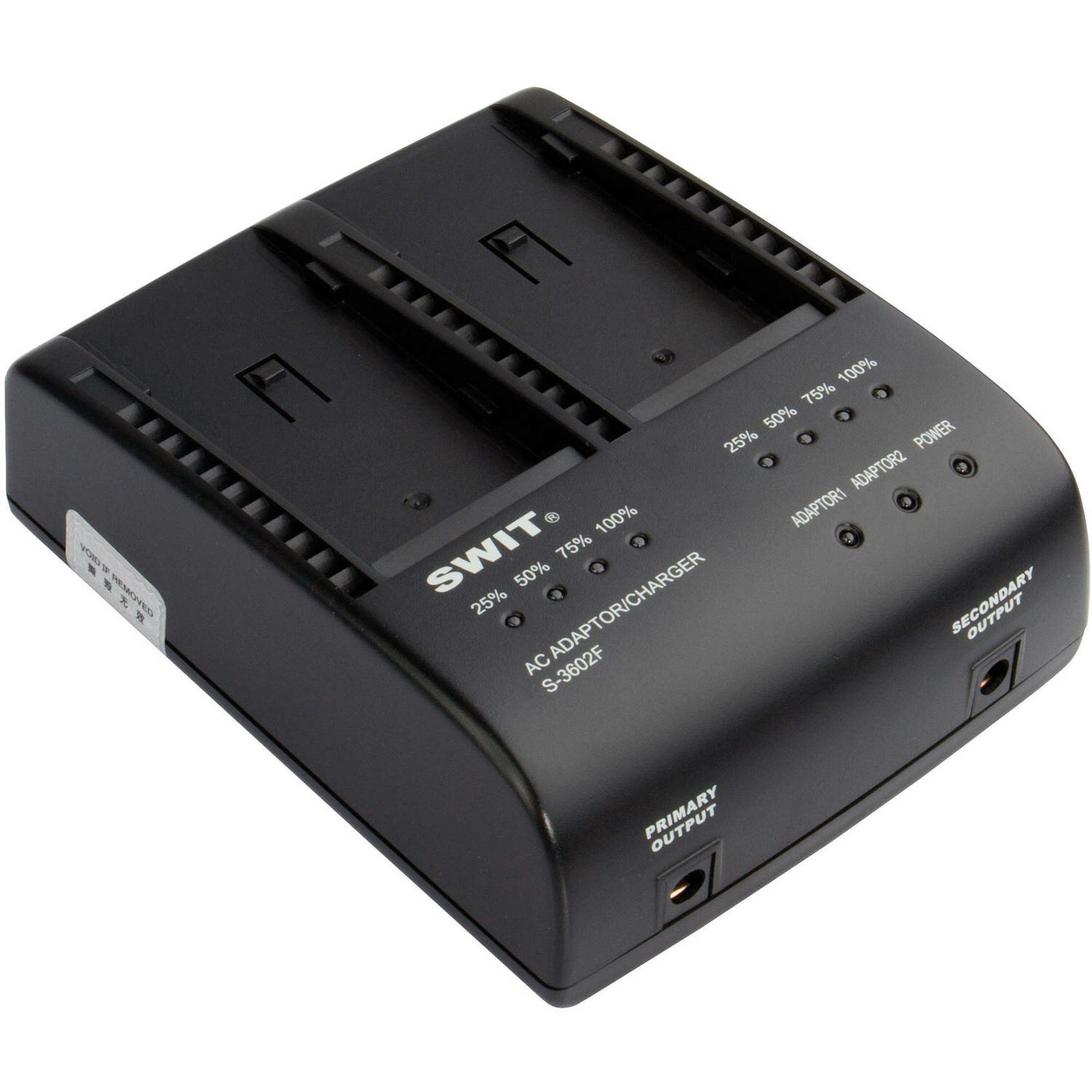 Зарядное устройство SWIT S-3602F 2-канальное для аккумуляторов Sony NP-F