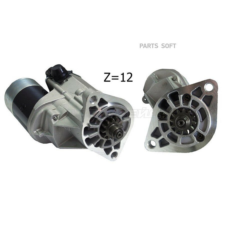 Стартер Toyota Land Cruiser (J100, J200, J80) 80-23 / Coaster 93-16 (2,5 kW/ Z=12) от официального дистрибьютора, SAT, артикул ST2810017070N
