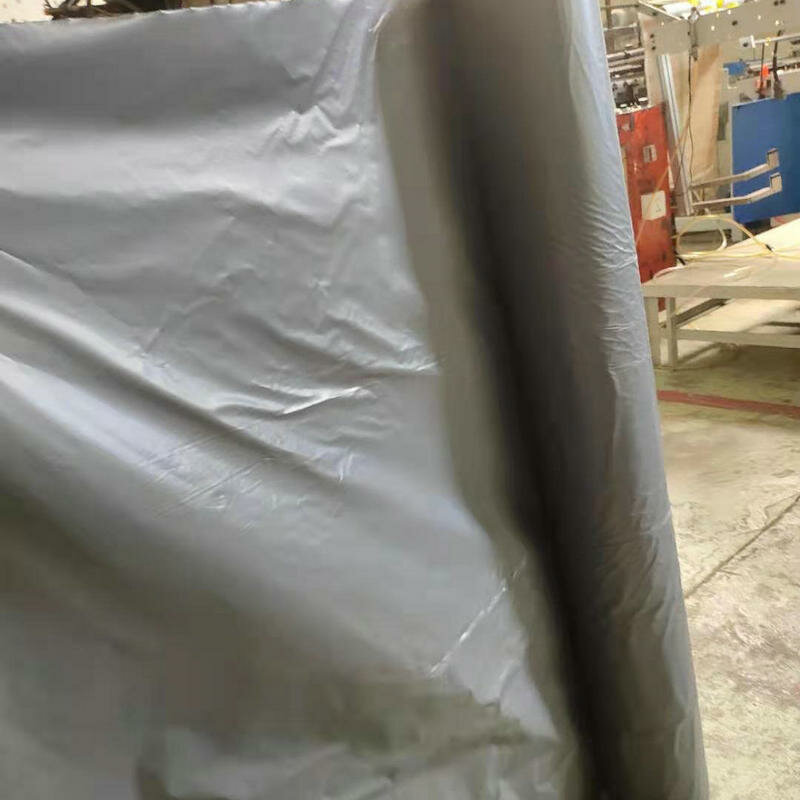 LDPE черно-серая дорожная лента, пластиковая защитная пленка, защита от влаги и просачивания, геомембрана для защиты фундамента завода