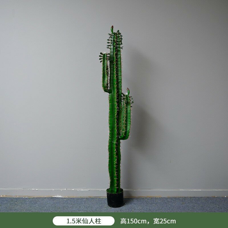 Искусственный кактус в форме шара, фальшивое зеленое растение, декор для окна, мягкое украшение, пустынный ландшафт, сизаль, искусственный кактус драцена, дерево тысячелетия