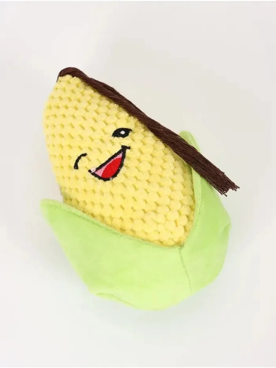 Мягкая игрушка для собак "Кукуруза" 18 см