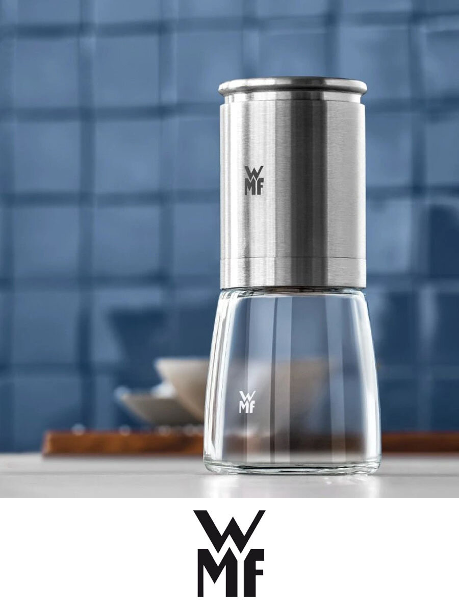Мельница для специй WMF De Luxe, 14 см, стекло/нержавеющая сталь 18/10