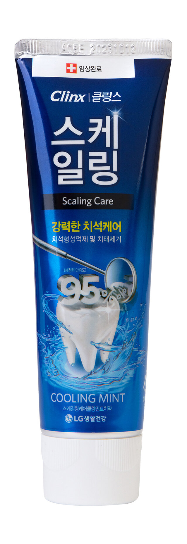 PERIOE Зубная паста против образования зубного камня Clinx Cooling Mint, 100 г