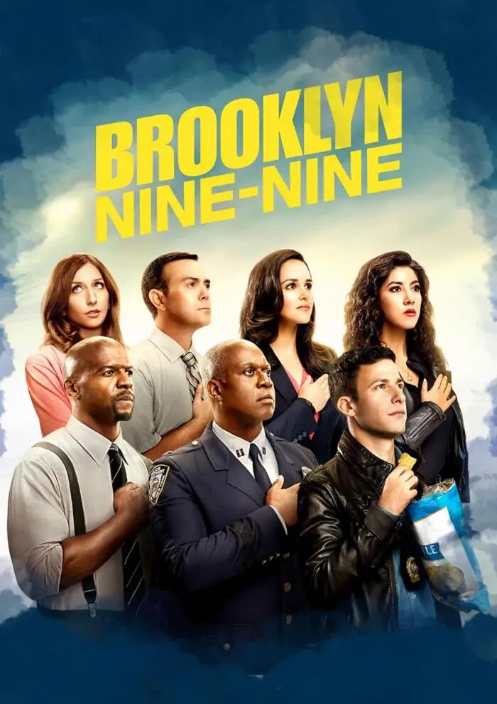 Печать на холсте Brooklyn 99, 20x30см, цвет 9, без рамки