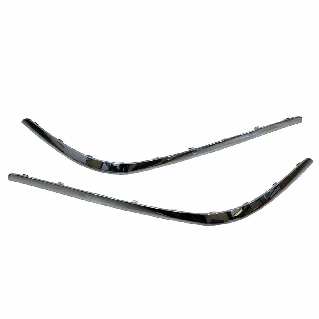 Накладка на задний бампер Mercedes-Benz GL350/GL450/GL550 2010-2012 — молдинги замена 1648851721 1648851821 ABS