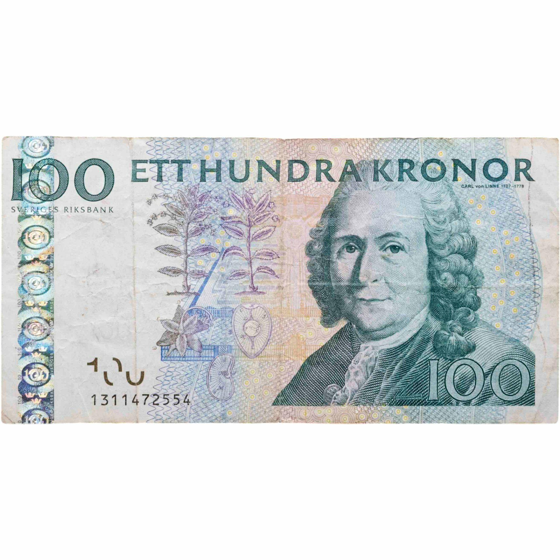 Швеция 100 крон 1986-2000 Pick 57a