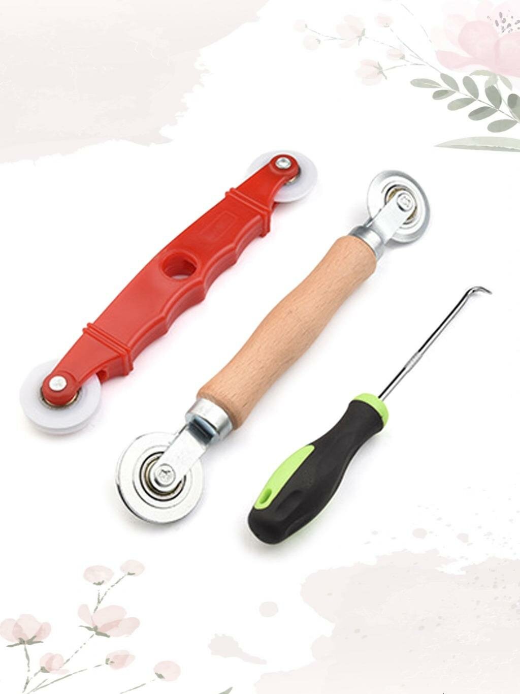 Набор из 2 шлицевых роликов