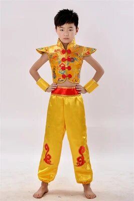 Детский танцевальный костюм дракона CANDEVER L(120-130cm), style11