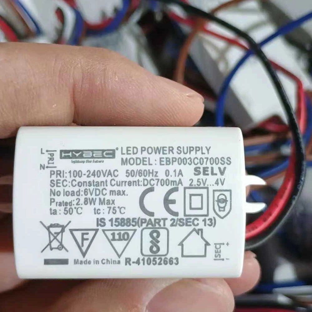Блок питания LED Hybec EBP003C0700SS 700mA 2.5-4V