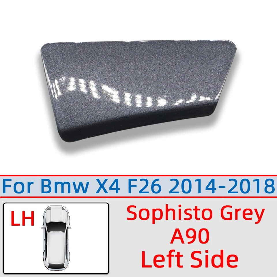 Крышка фары BMW X4 F26 2014-2018, Sophisto Grey, Left