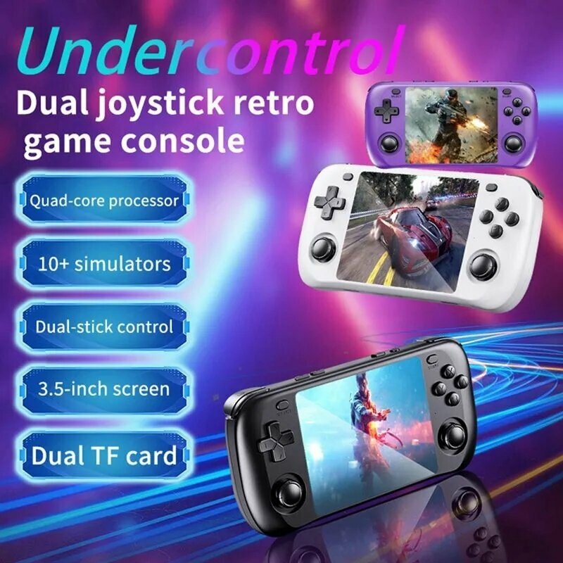 R43,5 Дюйма H36S Pocket Handheld Game Console 64G Для /PS1//SNES/ Эмуляторы Портативные Видеоигры C.