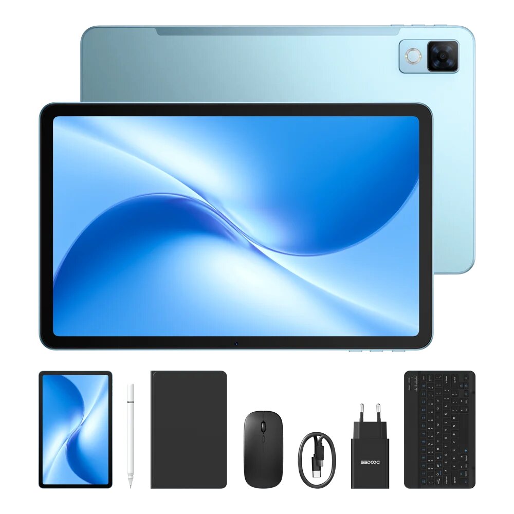 Планшет Doogee, 12", 6/128ГБ, Wi-Fi, Android
