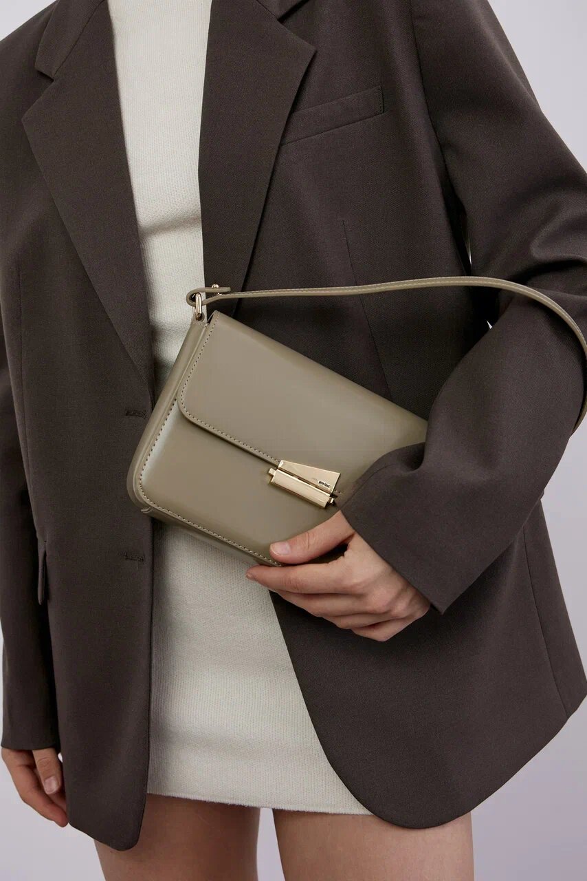 Сумка кросс-боди POVOD, оливковый