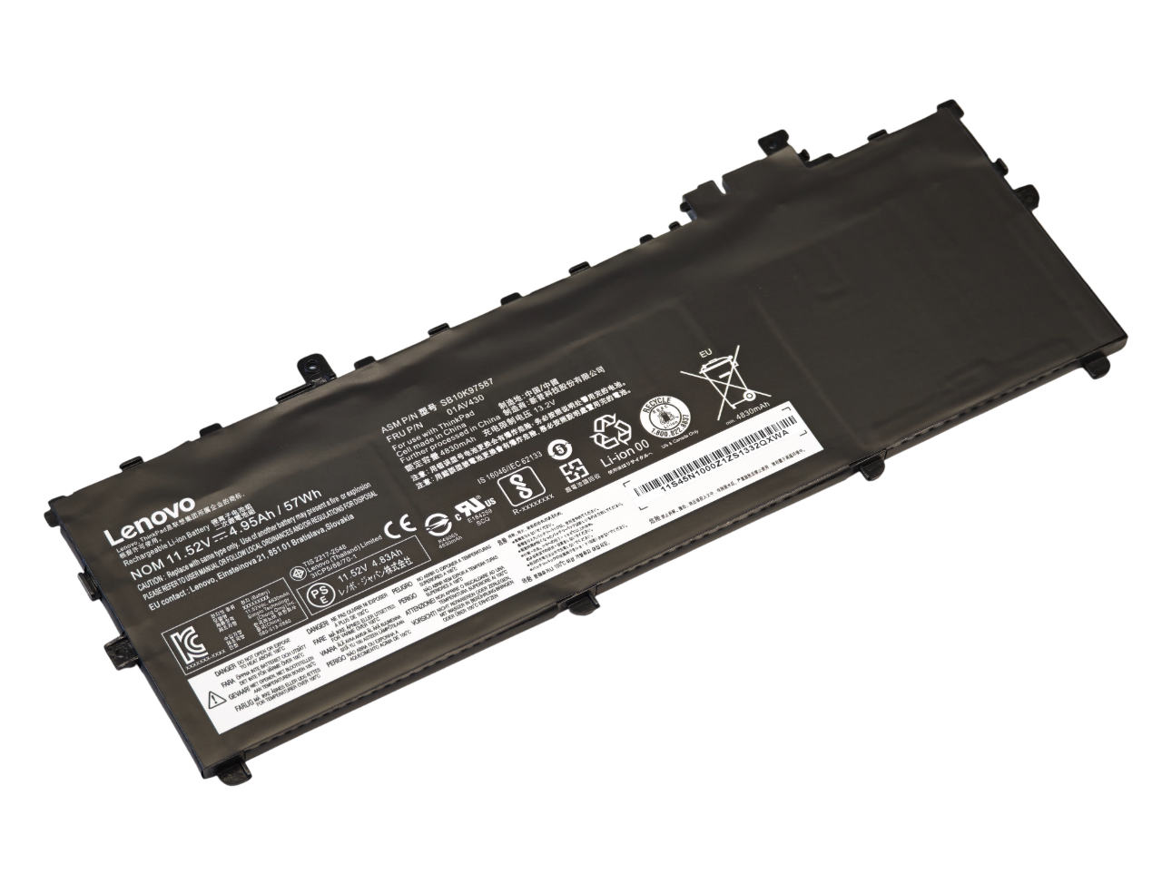Аккумулятор для Lenovo ThinkPad X1 Carbon 5th Gen X1 Carbon 6th Gen SB10K97587 SB10K97588 SB10K97586
