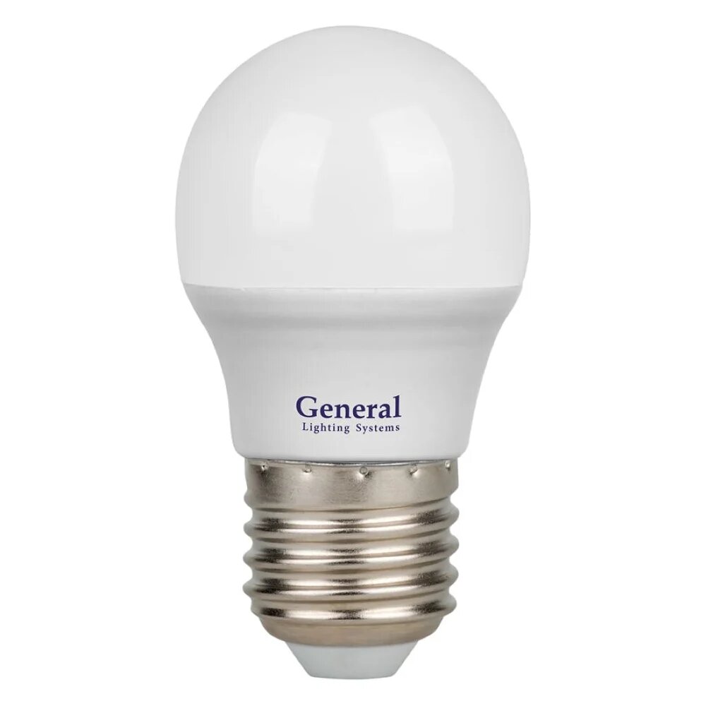 Светодиодная лампа General Lighting Systems GLDEN-G45F-20-230-E27-4500 G45 шар 20Вт 1250Лм 4500К Е27 170-260В 4шт 662356