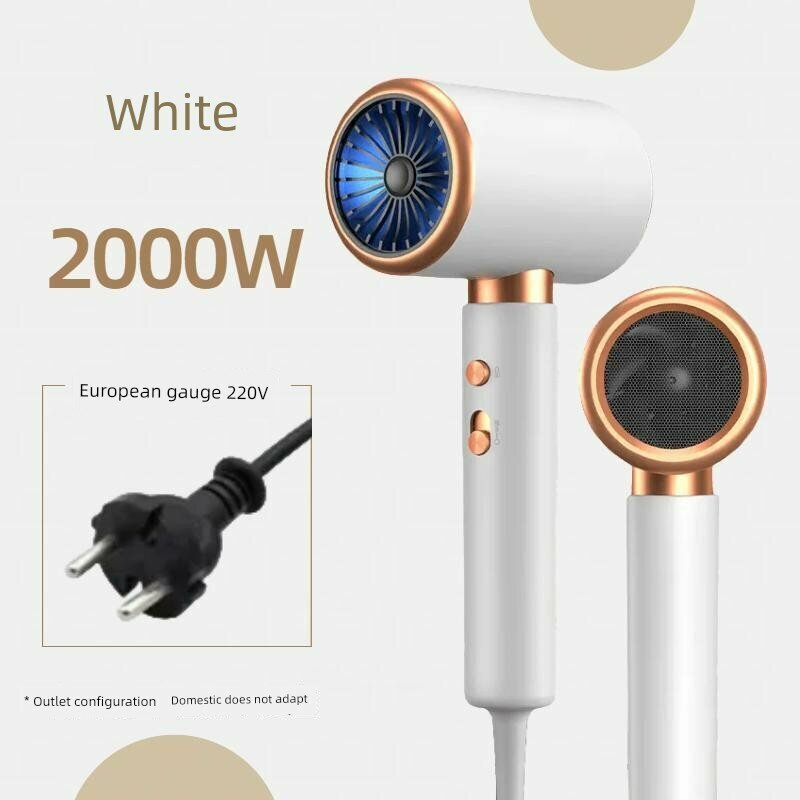 Трансграничный парикмахерский фен, бытовой фен с отрицательными ионами, уход за волосами, парикмахерская с высоким