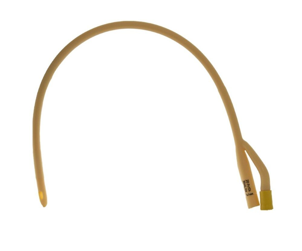 Катетер фолея INEKTA CH-20 одн латекс с силикон покрытием 2-ход 30мл N10