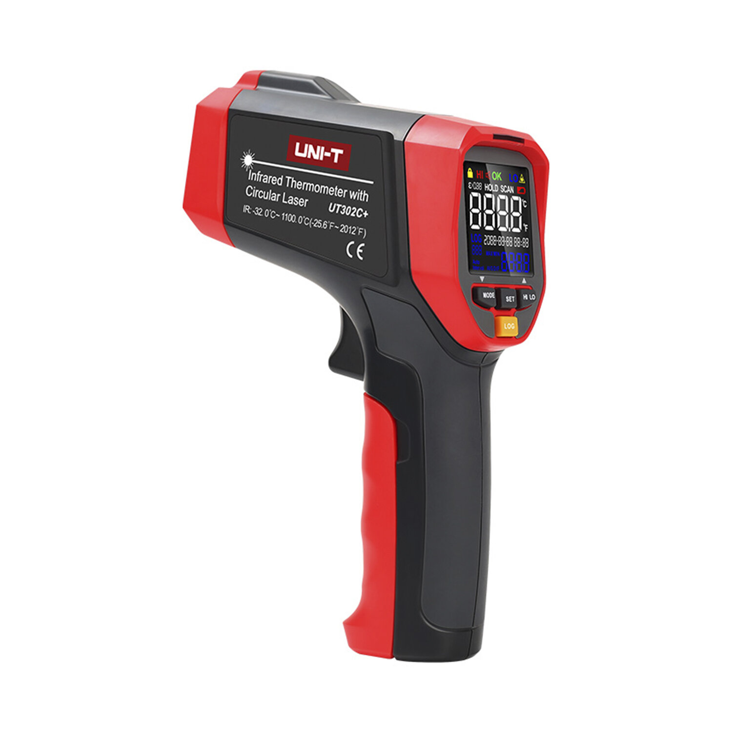 Пирометр UNI-T UT302C+, для бесконтактного измерения температуры