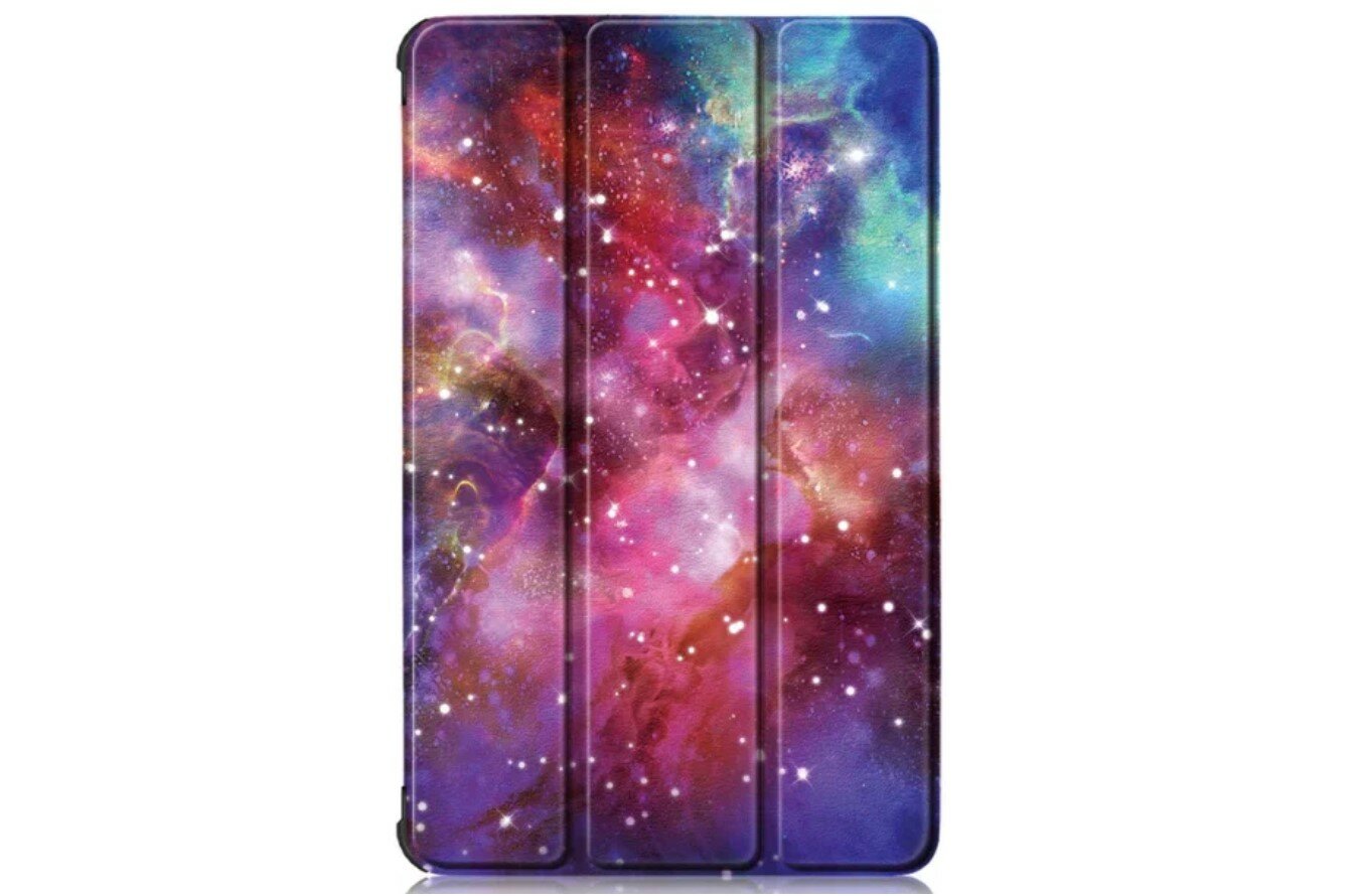 Чехол-обложка футляр MyPads для Lenovo Tab M8 TB-8505F/X тонкий с магнитной застежкой необычный тематика Звездное небо