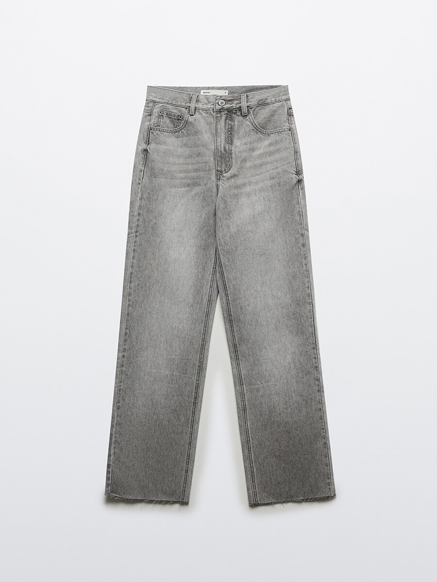 Джинсы классические plus size 