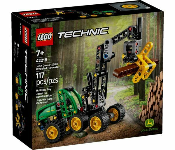 Конструктор LEGO Technic 42218 Колесный комбайн John Deere 1470H (Lego 42218)