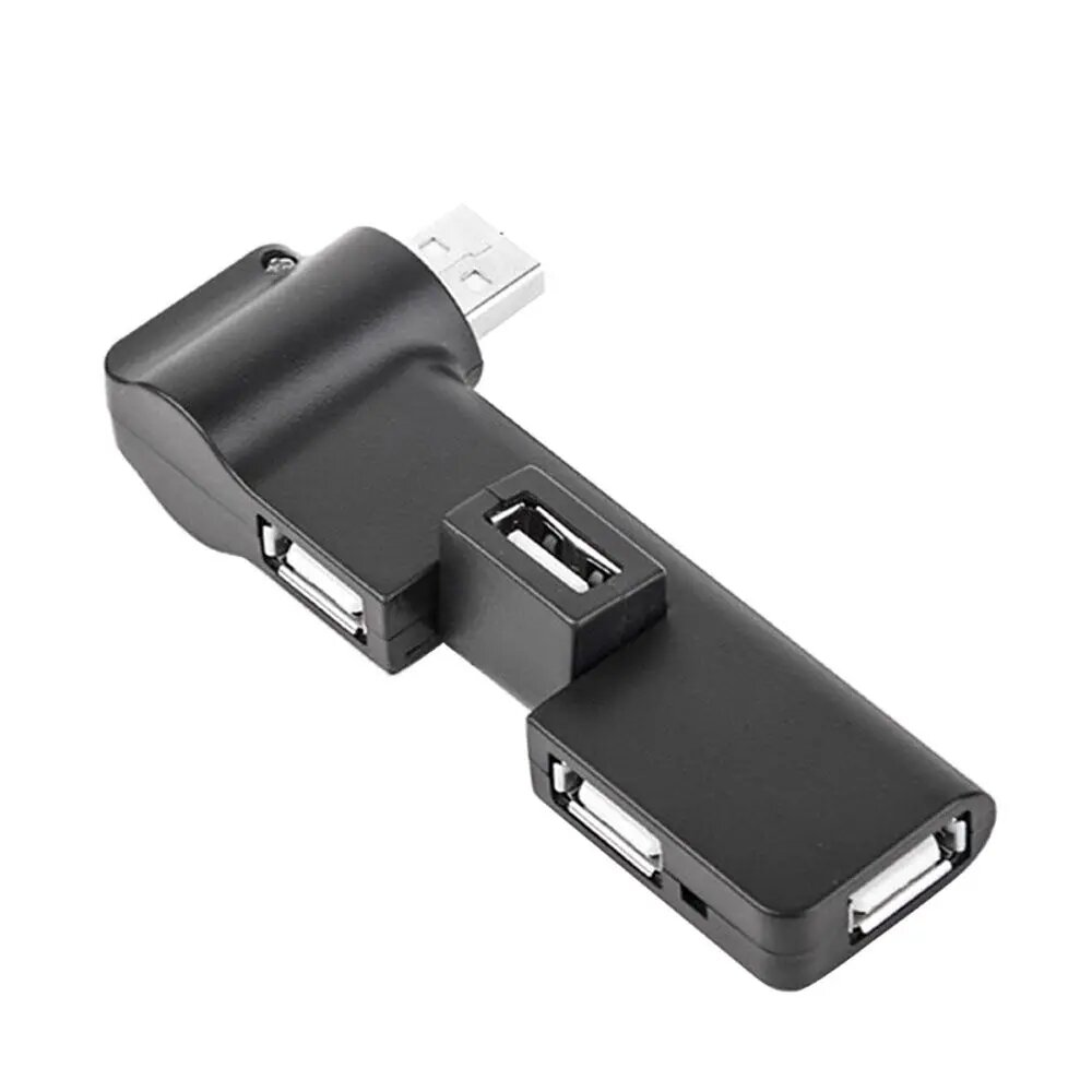Портативный прочный 4-портовый USB-разветвитель, мульти-концентратор, компьютерная периферия, USB-концентраторы, разветвитель передачи данных, адаптер-концентратор USB 2.0