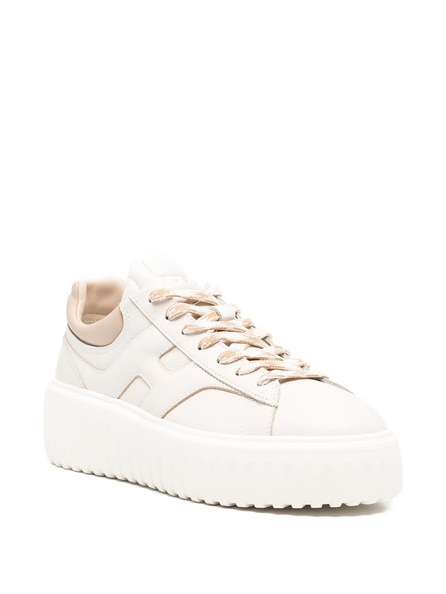 Кроссовки Hogan Platform leather sneakers, размер 37,5 EU, разноцветный — фото 1