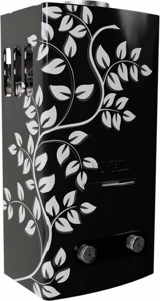 Газовая колонка VilTerm S10 Белая Лоза (черная колонка)