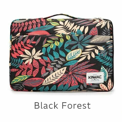 Водонепроницаемый портфель Kinmac для ноутбука 12-16 дюймов 2018-2025 Mac Air 13, Black Forest