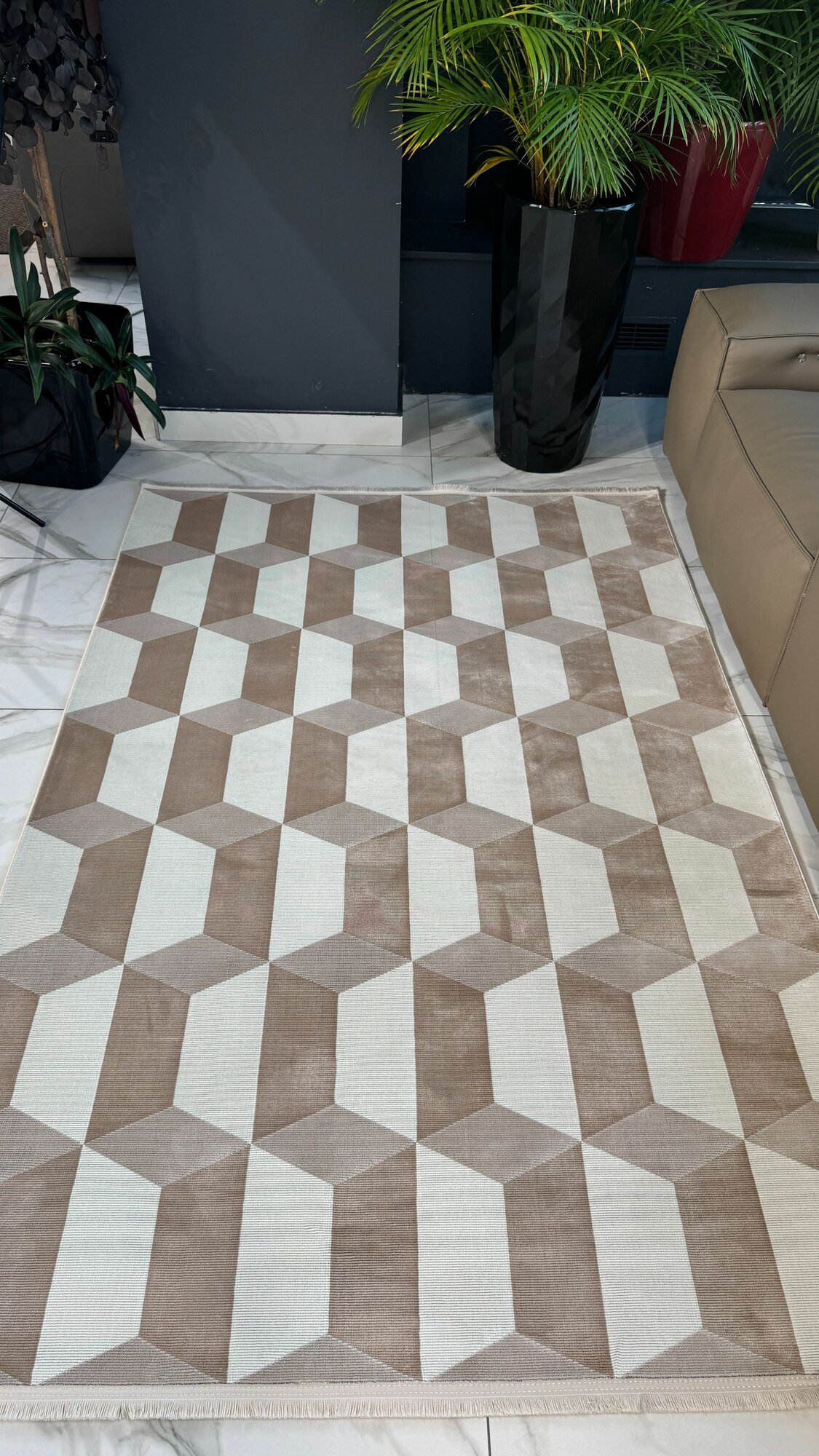 Ковер высокоплотный PREMIUM-коллекции иранский дизайнерский, на пол в спальню, гостиную, 1,5 на 2,25 м, шёлк и хлопок, шёлковый отлив, размер 150 х 225 см