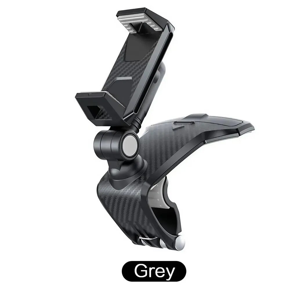 Универсальный держатель для телефона в автомобиль крепление на торпедо подставка для смартфона с клипсой для GPS навигатора