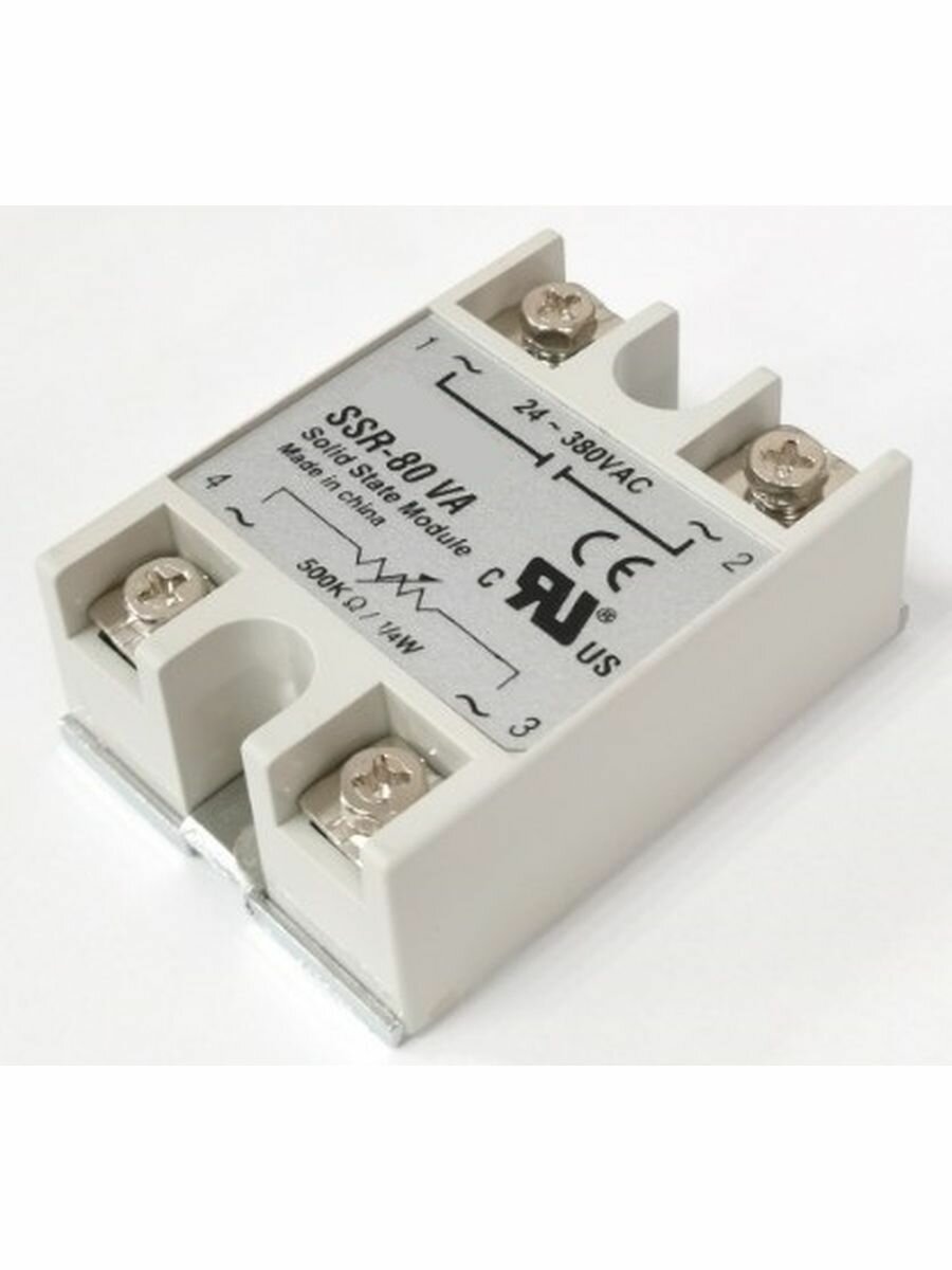 Однофазное твердотельное реле с регулировкой выходного напряжения SSR-80VA