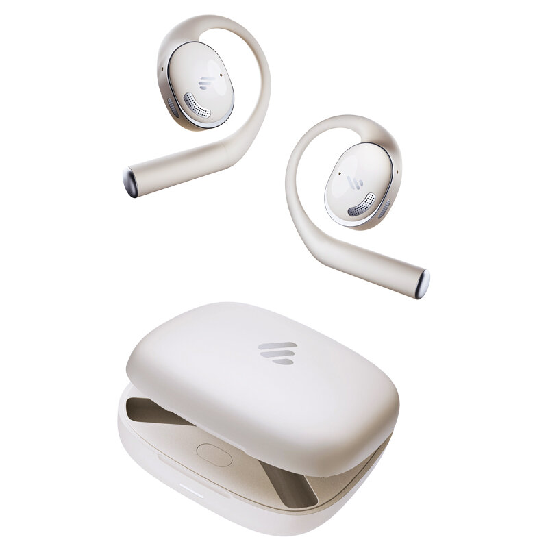 Наушники унисекс Edifier 5965827 беспроводные, внутриканальные, динамические, с микрофоном, черные