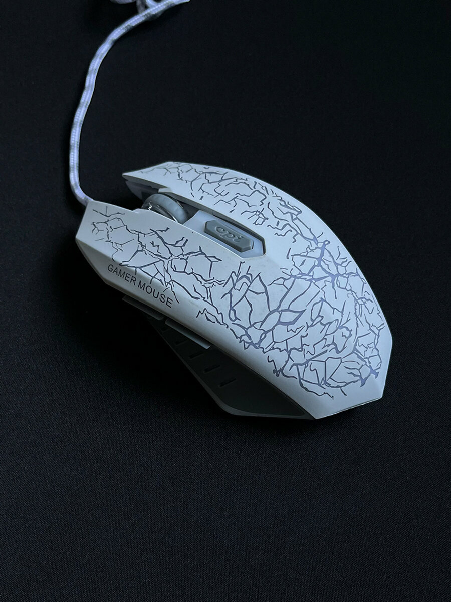 Игровая мышь проводная INBAO / Мышка для компьютера с RGB подсветкой