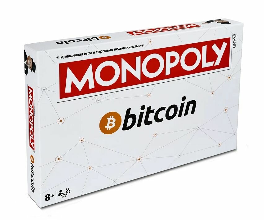 Настольная игра Hasbro Монополия Биткоин, экономическая