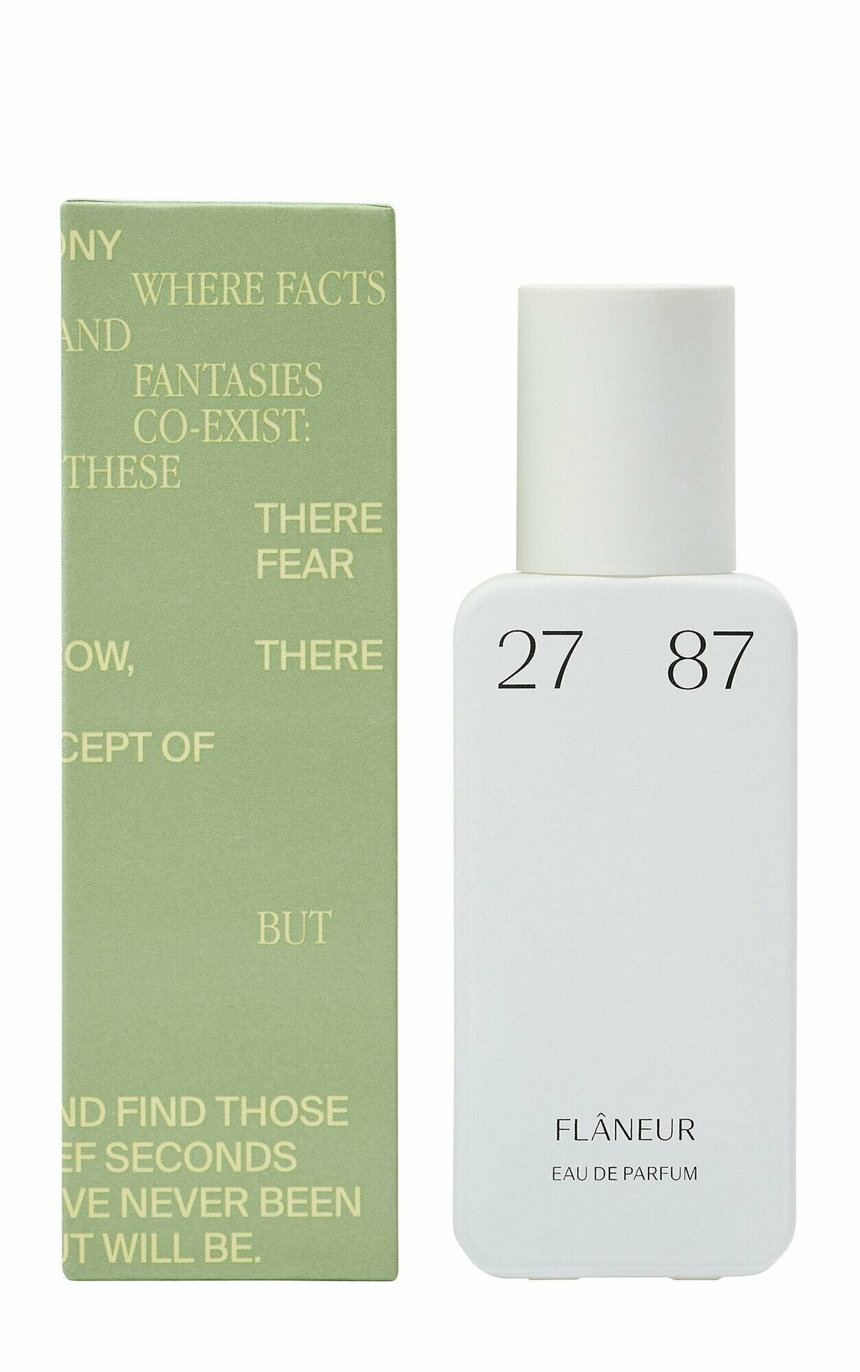 Парфюмерная вода 27 87 Perfumes "Flaneur", унисекс, мускусные ноты, 27мл