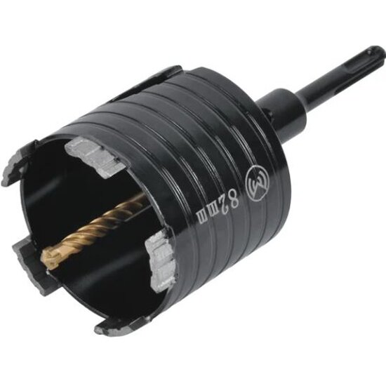 Коронка алмазная по бетону Monogram 82мм 5 турбосегментов безударная 108-193