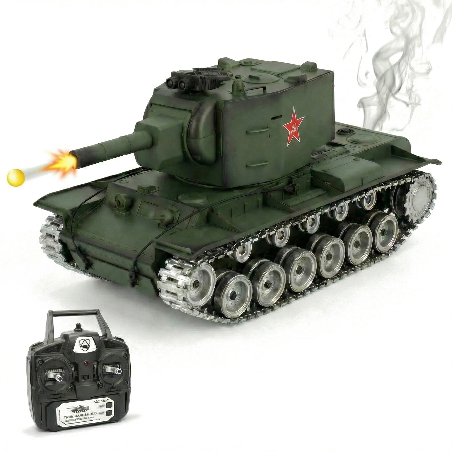 R-Wings Радиоуправляемый танк R-WINGS Советский КВ-2 - RWG021-845PRO