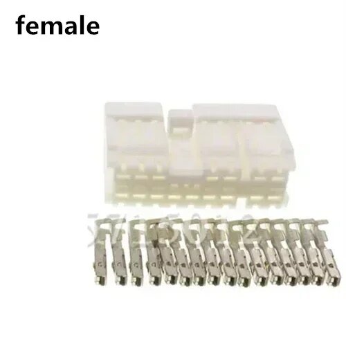 Разъем Nissan 1674009-1, 1 set female