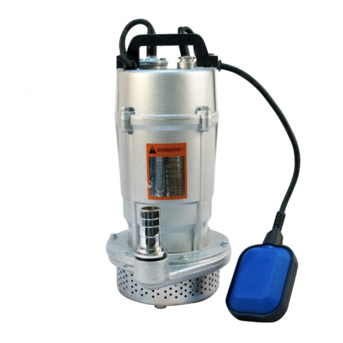 Насос колодезный Vodotok QDX 1.5-25-0.55А, центробежный, 550 Вт, 100 л/мин, кабель 6 м, серебристый