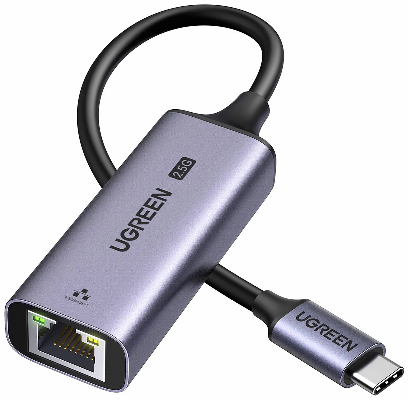 Адаптер Ugreen CM648, USB-A 3.0 - RJ45 2.5G (25051)