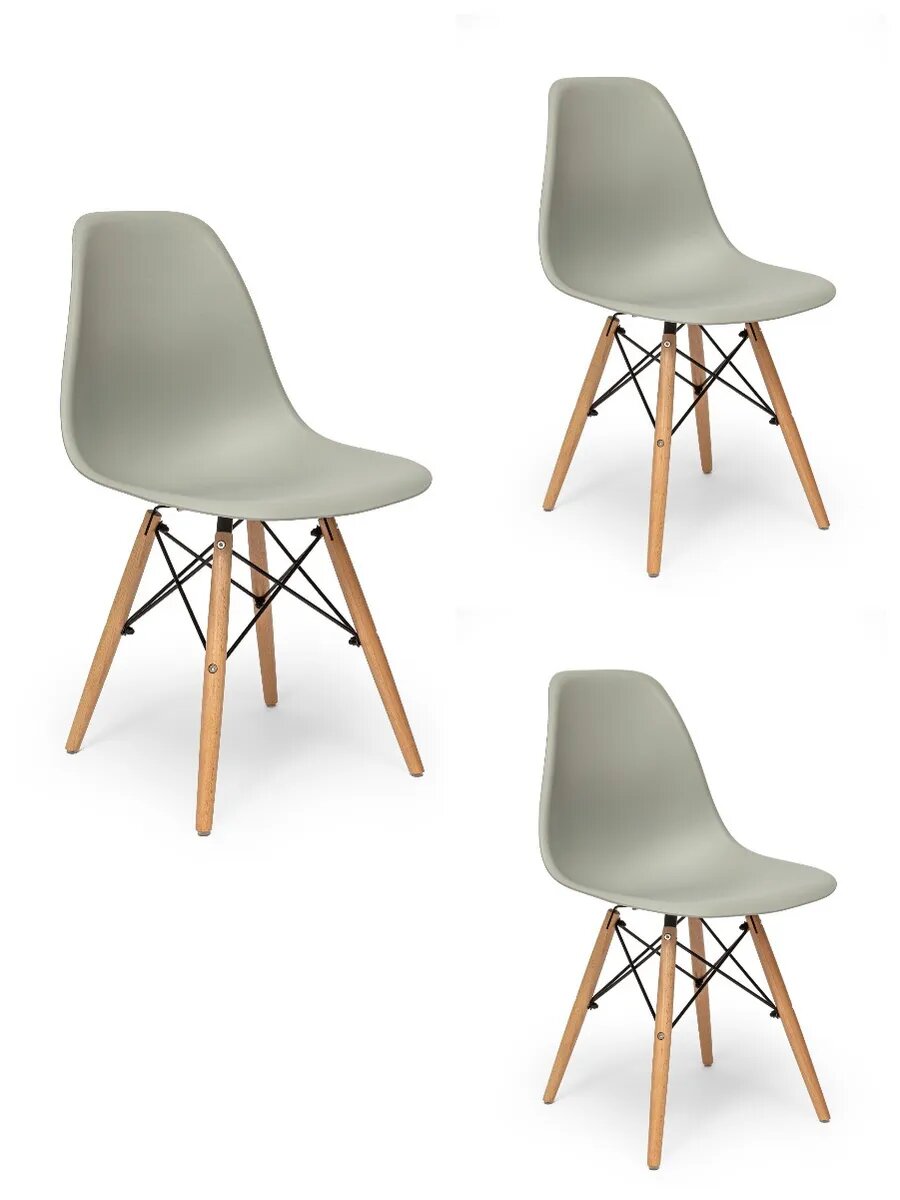 Стулья для кухни со спинкой 3 шт