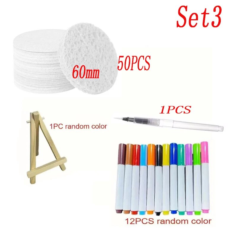 3D Волшебная текстурная бумага для рисования 50PCS-set