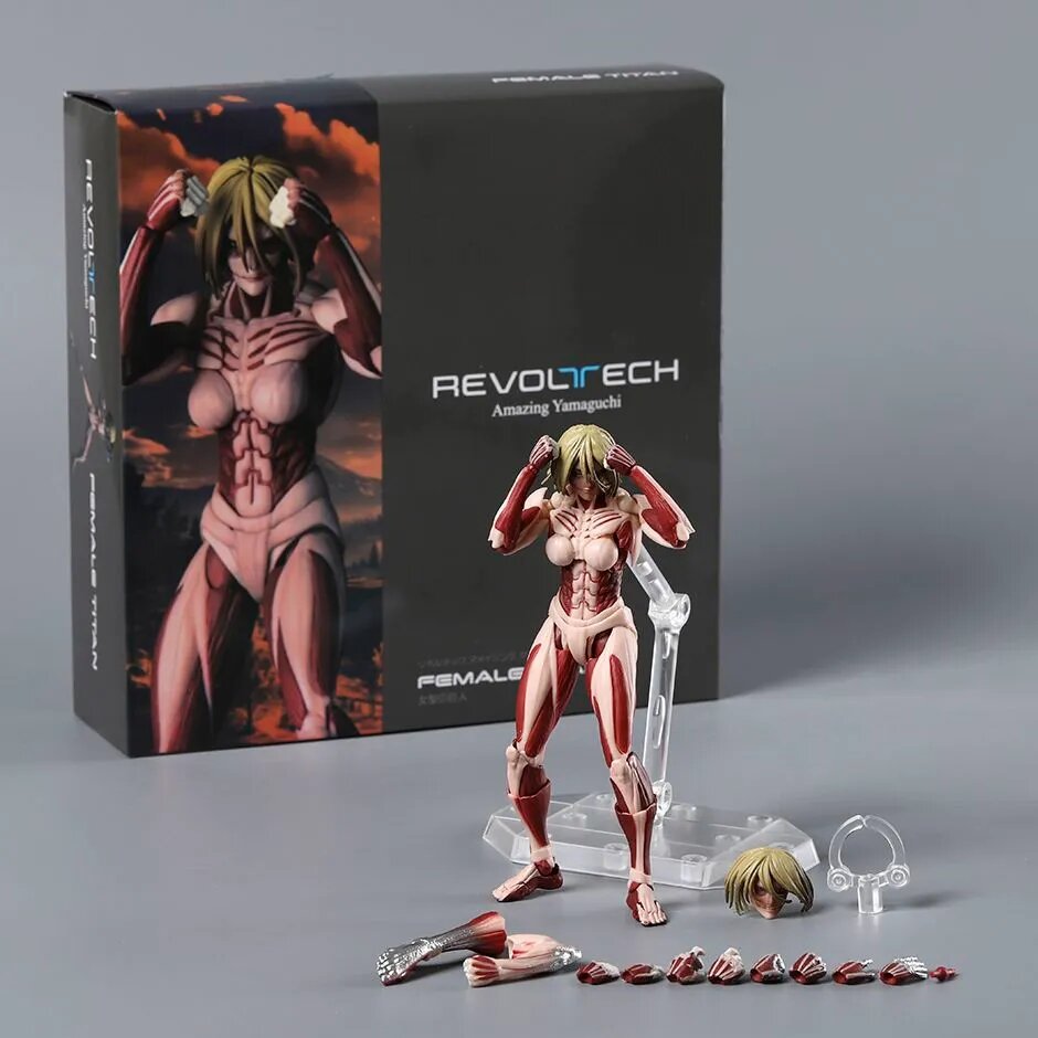 Фигурка Атака Титанов , Анни Леонхарт KAIYODO / Attack on Titan Annie Leonhart