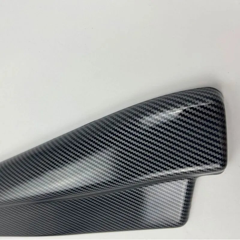 Спойлер для автомобиля, боковые юбки-201, 1 шт. из ABS пластика, черно-серый, Китай