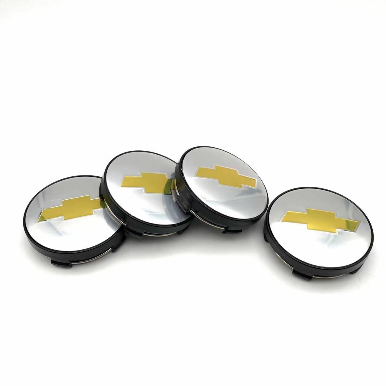 Пылезащитные колпаки для легкосплавных дисков Шевроле! /Колпачки на диски Chevrolet 60/56/10, комплект из 4 штук