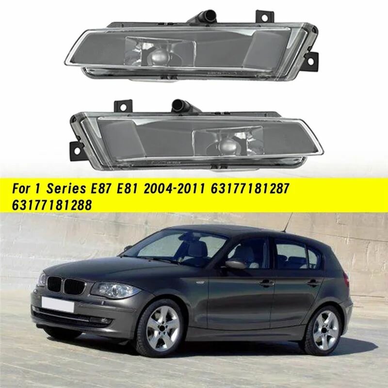 Auforalter Фары автомобильные, Противотуманная фара, 2 шт, арт. 63177181287/ 63177181288/Левый и Правый Дневные Ходовые Огни для BMW 1 серии E87 E81 Хэтчбек 2004 2005-2011 Передний бампер Анти Противотуманная Фара