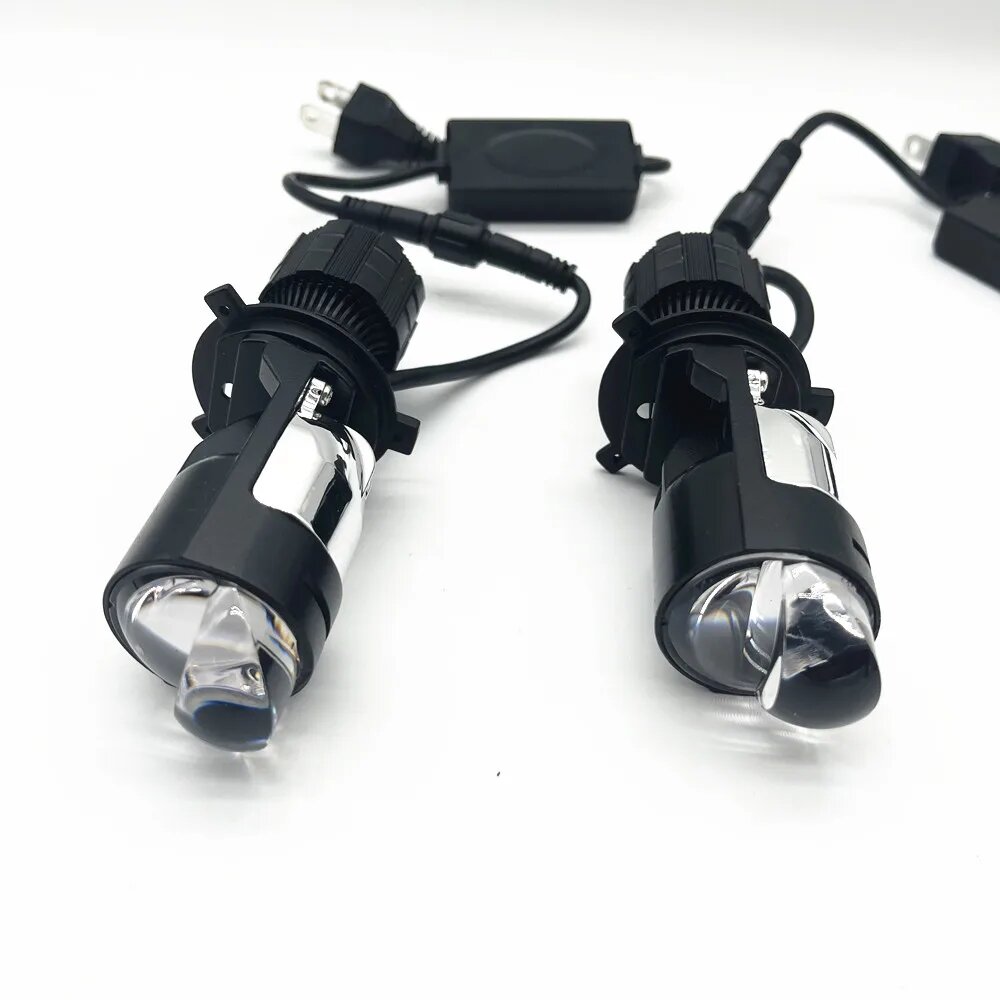 100W 60000LM Mini H4 светодиодный линза Bi-светодиодный проектор автомобильных фар 9003 HB2 лампы для автомобилей и мотоциклов Модификация 12 В 24 В 6500K белый