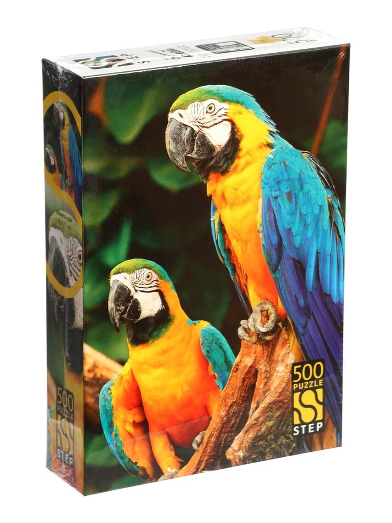 Пазл Step Puzzle "Попугаи Ара", 500 деталей, антистресс, для детей от 12 лет