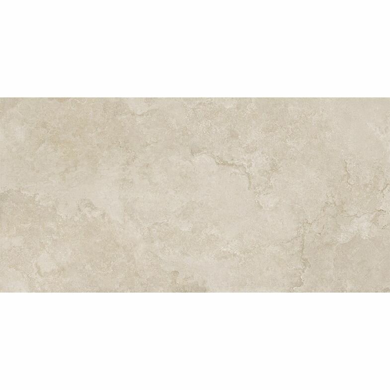 Керамогранит Vitra (Витра) CityStone Травертин Клауд Матовый R10A ректификат 60x120x0.8 см, K951848R0001VTER